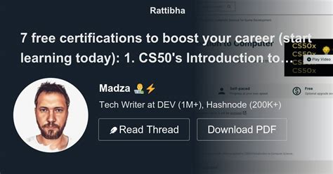 7 Free Certifications To Boost Your Career Start Learning Today