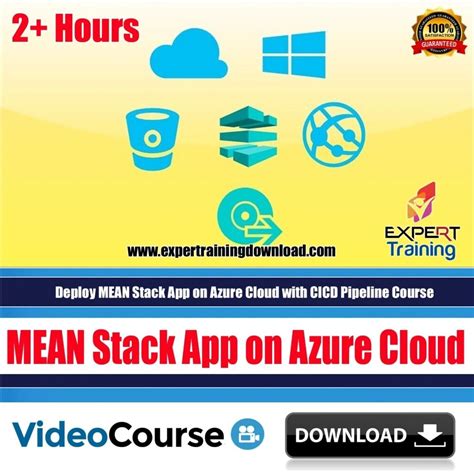 Deploy Mean Stack App On Azure Cloud With Cicd Pipeline Course Expert Training