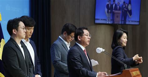 민노총 언론노조 방송장악 중단 촉구하는 이상휘 위원장