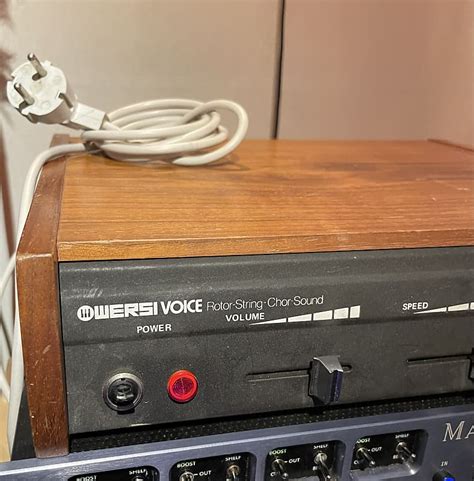 Wersi Voice Rotor String Choir Sound 1972 Wood Reverb Uk