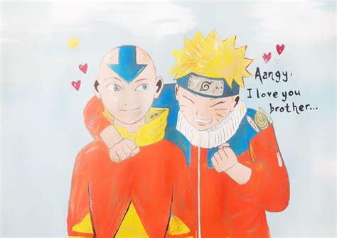 Aang And Naruto Aang Zelda Characters Character