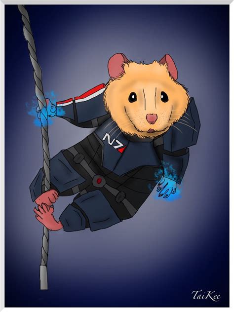Me комиксы Mass Effect Space Hamster фэндомы картинки гифки