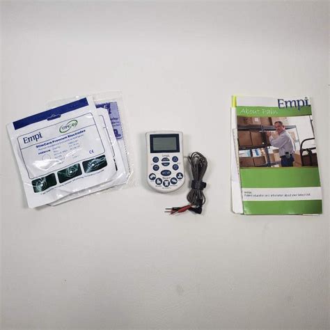 EMPI Select TENS Unit Powers On With Electrodes EstateSales Org
