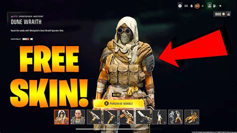 How To Get Cod Dune Wraith Skin Game Pass Pack 2 In Call Of Duty