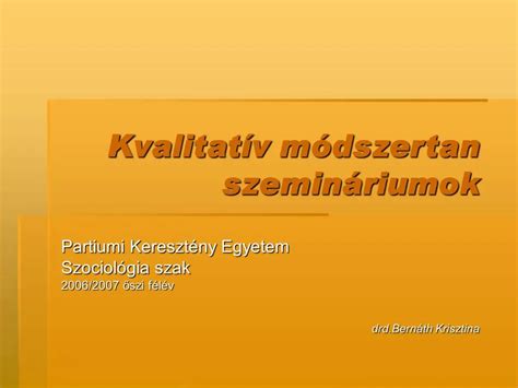 Ppt Kvalitat V M Dszertan Szemin Riumok Powerpoint Presentation Free