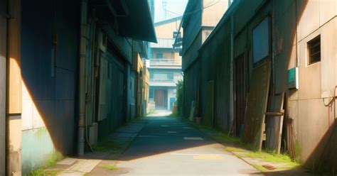 路地裏 フリー素材 裏路地 Meromiのイラスト Pixiv