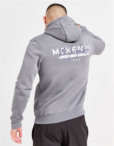Mckenzie Sudadera Con Capucha Python Overhead En Gris Jd Sports España
