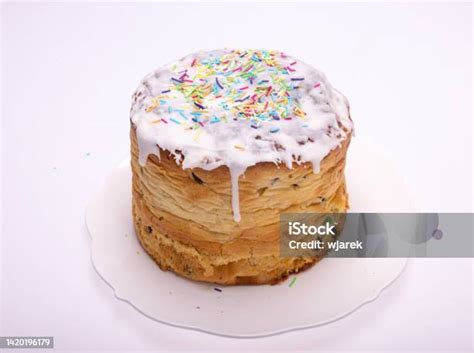 전통적인 우크라이나 부활절 케이크 쿨리치 또는 정통 기독교 부활절 빵 계절에 대한 스톡 사진 및 기타 이미지 계절 고풍스런 공휴일 Istock