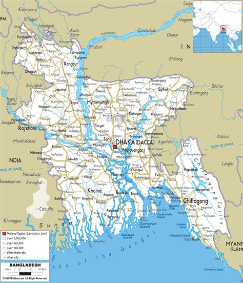 Bangladesh Map Photo