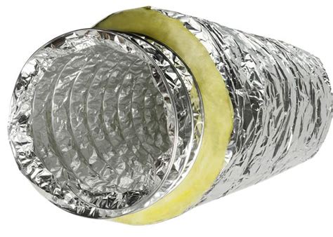 Fiberglass R6 Flex Duct Energy Efficient Thermal Insulated Gfi Hvac