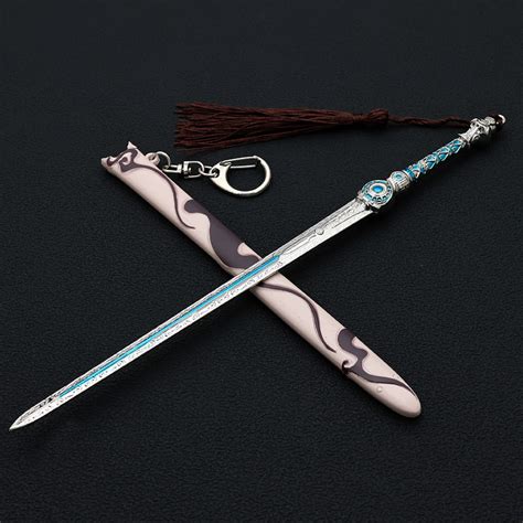 仙剑4影视周边工艺品全金属锌合金望舒剑（22cm）玩具模型摆件 阿里巴巴