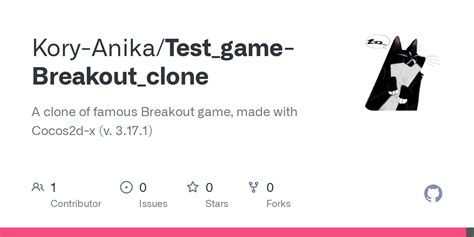 Github Kory Anikatestgame Breakoutclone A Clone Of Famous
