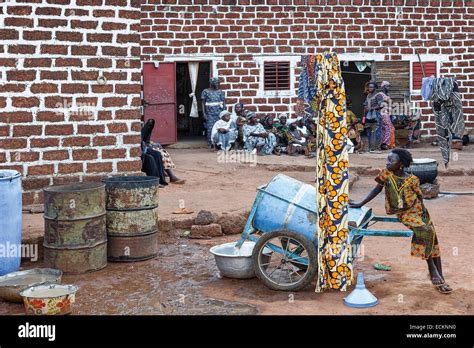Burkina Faso Bobo Dioulasso Toussiana Leben Von Einem Gericht Der