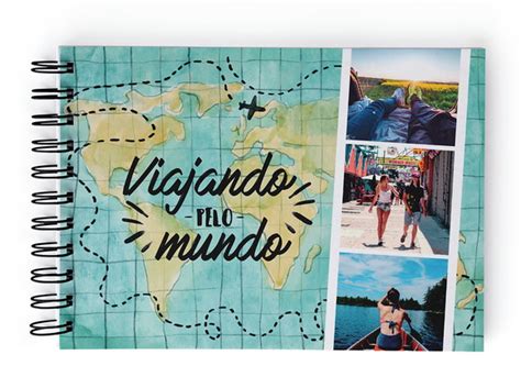 Lbum Personalizado De Viagem Viajando Pelo Mundo Elo