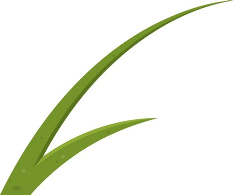 Cartoon Grass Leaves Clip Art 21612196 Png
