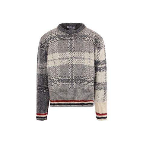 사선이 매력적인 니트 웨어 톰브라운 트렌비