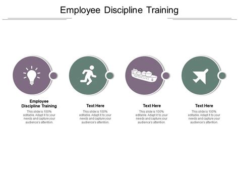 Employee Discipline Training Ppt Powerpoint Presentation Summary