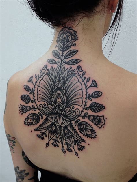 45 Back Of The Neck Tattoo Designs And Meanings Way To The Mind2019
