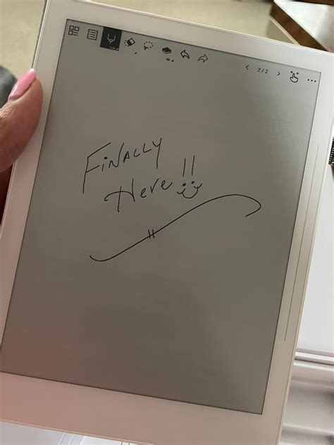 Finally Here R Supernote