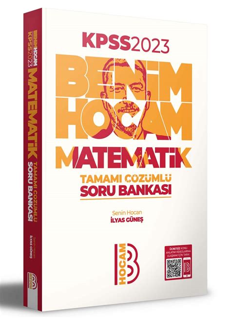 Benim Hocam 2023 KPSS Matematik Tamamı Çözümlü Soru Bankası