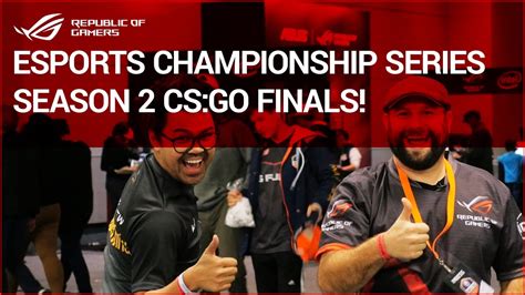Having Some Fun At The Esports Championship Series Csgo Season 2
