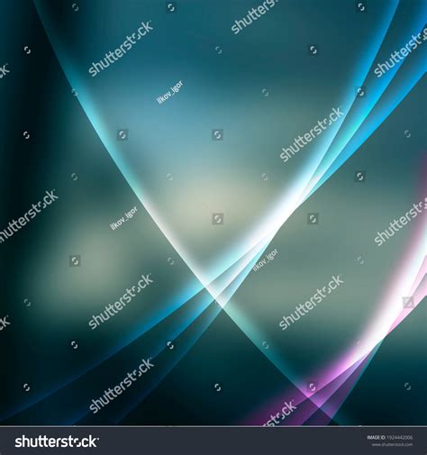 Soothing Abstract Wallpaper Background Blue Stock Illustration