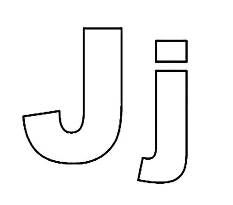print letter j coloring page download print or color online for free