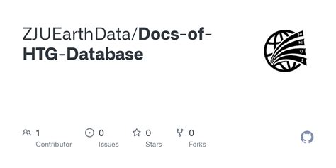 Github Zjuearthdata Docs Of Htg Database