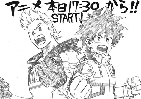 Midoriya Izuku And Togata Mirio Boku No Hero Academia Drawn By Horikoshi Kouhei Danbooru