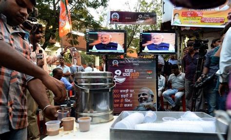 In Pics Narendra Modis Chai Pe Charcha