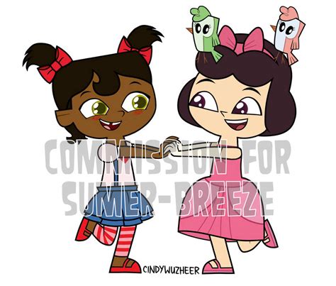 Total Dramarama Ella And Oc Commission By Cindywuzheer On Deviantart