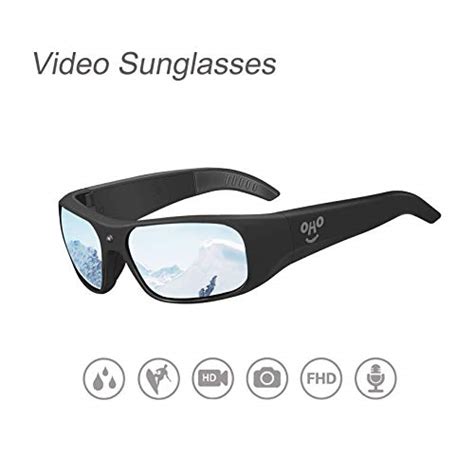 Oho Sunshine Waterproof Video Sunglasses 1080p Hd Outdoor Sports