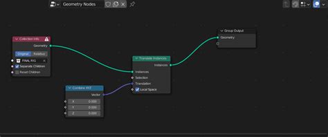 help needed with collection info node r blenderhelp