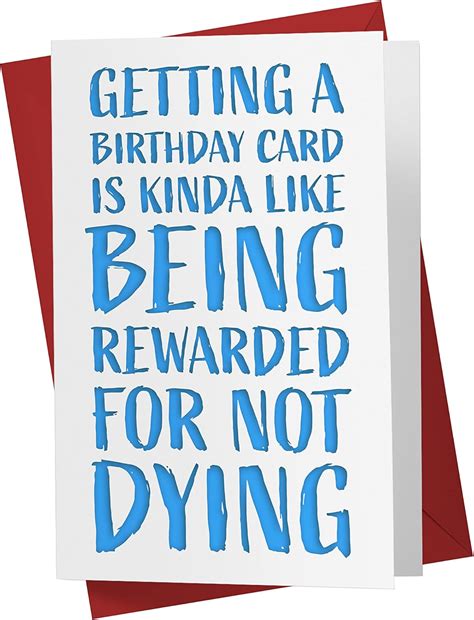 Amazon Karto Funny Birthday Card For Men Women Large 5 5x8 5