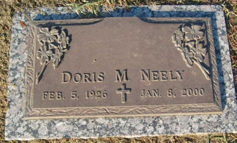 Doris Marie Shetterly Neely 1926 2000 Find A Grave Memorial