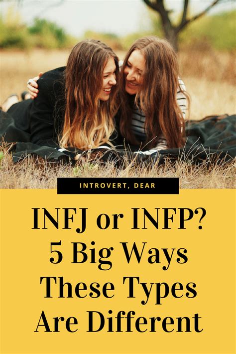 INFJs Are More Analytical Whereas INFPs Are More Artistic INFJ INFP Infp Personality