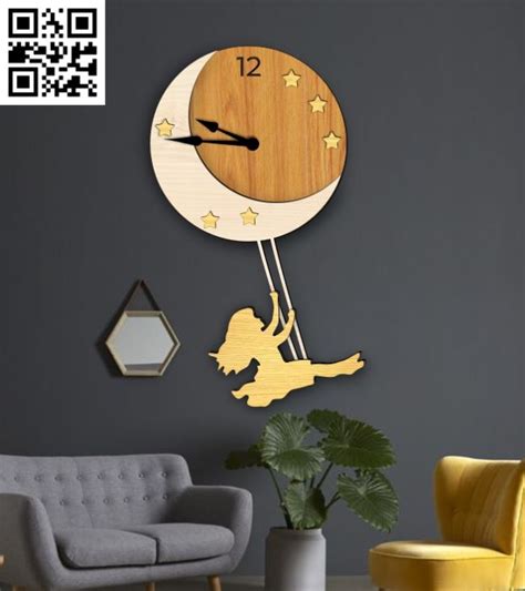 Clock E File Cdr And Dxf Free Vector Download For Laser Cut Free Download Vector Files