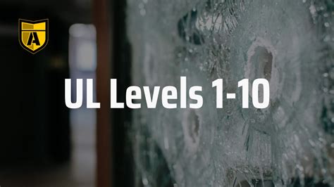 Ul Levels 1 10 Armoured One Llc