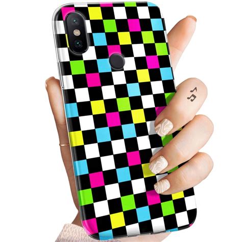Etui Do Xiaomi Mi A Lite Wzory Kratka Kratki Krata Obudowa Pokrowiec Case Xiaomi Sklep
