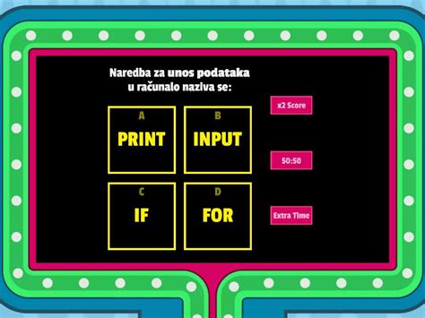 Python Input Print Operatori Gameshow Quiz