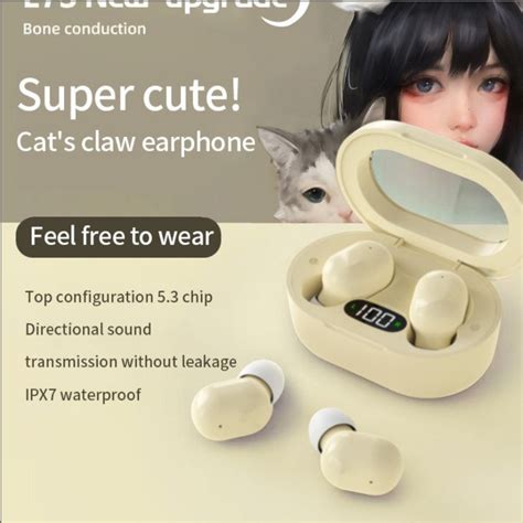 Tws Fone De Ouvido Bluetooth Novo Upgrade E S Sem Fio Led Hifi Noise Cancell Earbuds Controle De