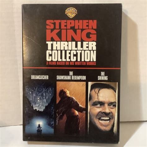 Stephen King Thriller 3 DVD Collection Dreamcatcher Shawshank