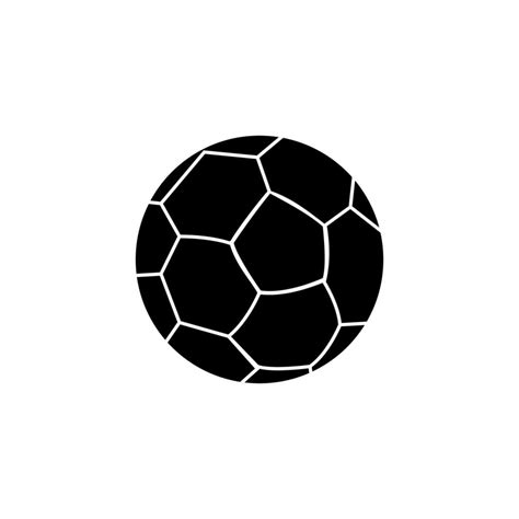 Soccer Ball Silhouette Vector Design 16744149 Vector Art At Vecteezy