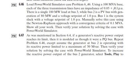 Pw 646 Load Powerworld Simulator Case Problem 646