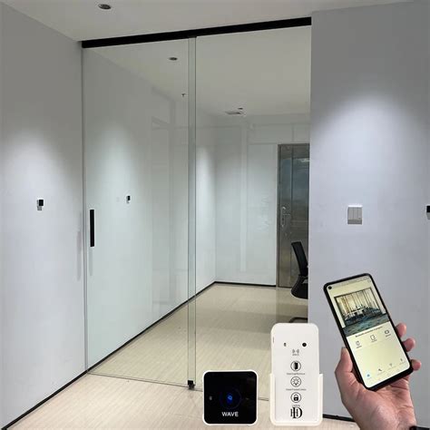 HDSAFE Aluminum Automatic Sliding Door System Sensor Remote Control