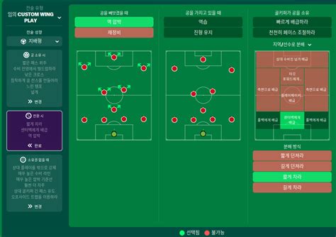 4 3 3 티키타카 오랜만입니다 FM2022 전술자료실 에펨코리아