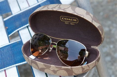 Shop Where Did U Get That Sold Coach Kristina Aviator Sunglasses