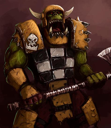 Waaagh By Fonteart On Deviantart