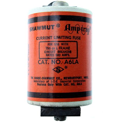 Ferraz Shawmut A6la Amp Trap Current Limiting Fuse 600 Amp Tb6 Or L