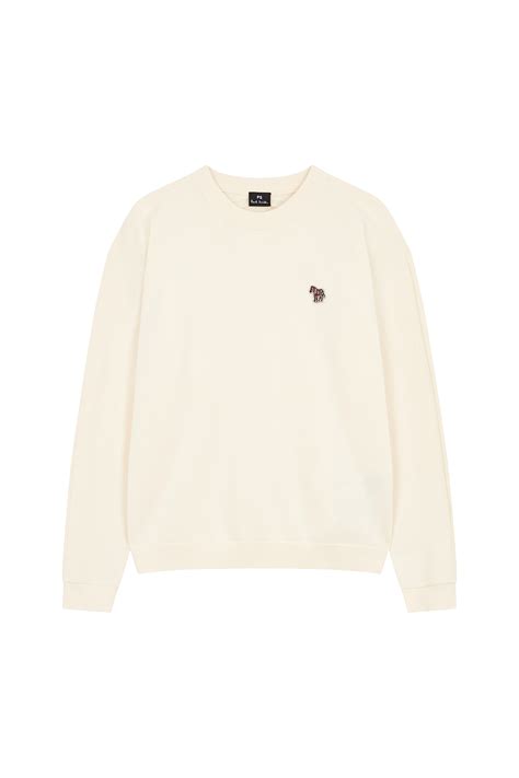 Paul Smith폴스미스 Ps Paul Smith 여성 지브라 패치 크루넥 니트 Sivillage 에스아이빌리지